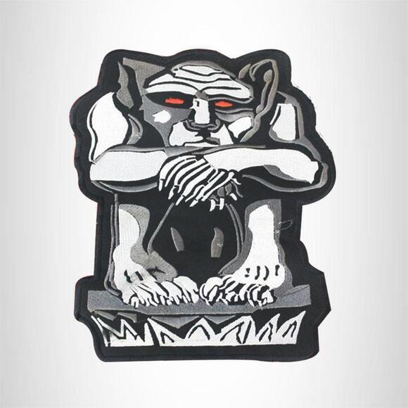Other | Reflective Gargoyle Iron On Patch For Biker Vests Jackets ...